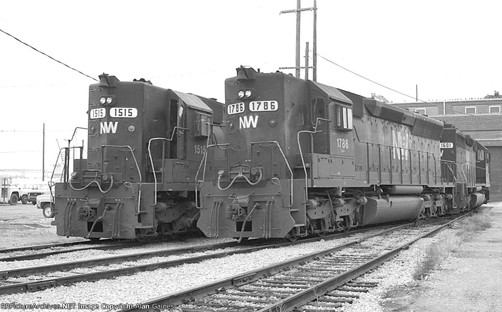 N&W SD45 1786